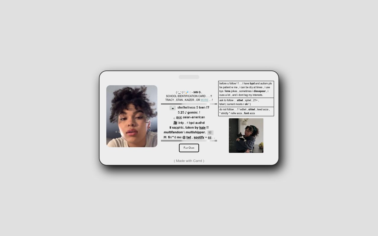 SCHOOL IDENTIFICATION CARD